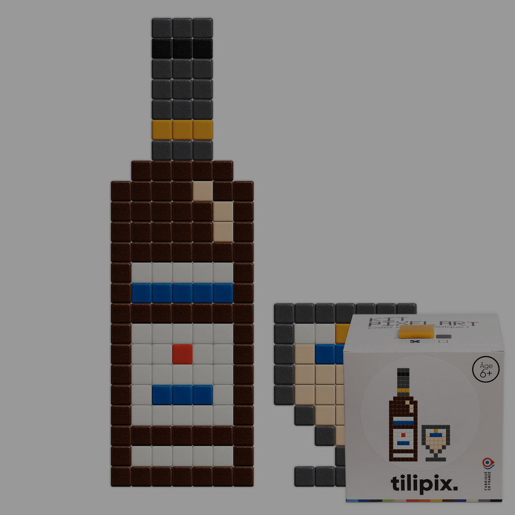 Pixel Art Foot France • Modèle gratuit à imprimer – Tilipix